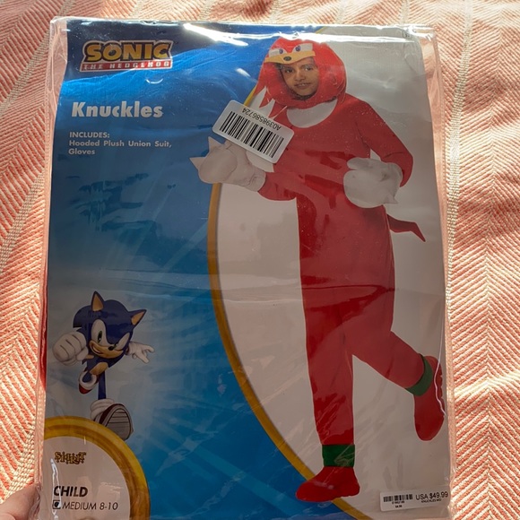 Spirit | Costumes | Child Medium Sonic The Hedgehog Knuckles Costume ...